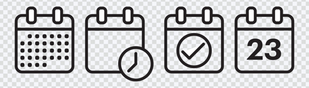 "Calendar Icons" Images – Browse 1,246 Stock Photos, Vectors, and Video ...