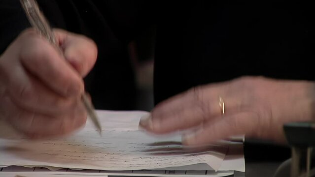 Senior Writing Letter Images – Browse 5,793 Stock Photos, Vectors, and ...