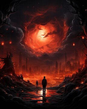 รูปภาพHellscape – เลือกดูภาพถ่ายสต็อก เวกเตอร์ และวิดีโอ998 | Adobe Stock