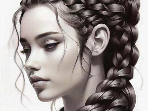 "Braid Hair"-Bilder: Stock-Fotos & -Videos. | Adobe Stock