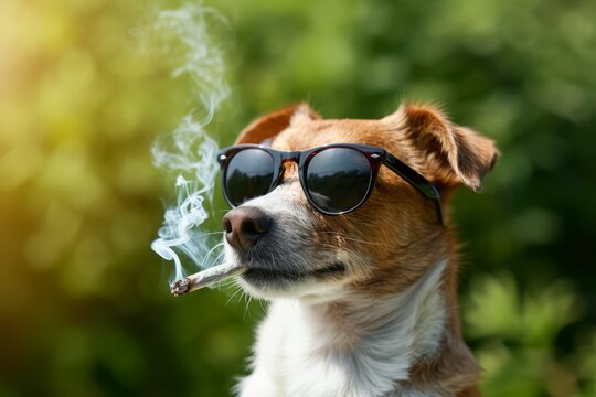 Smoking Dog Memes