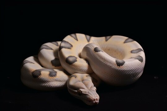 Ball Python Clipart Black And White
