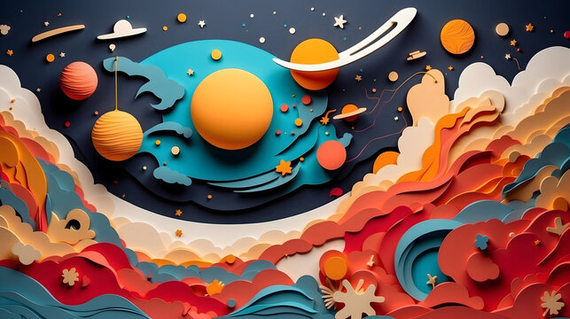"Papercut Style" Images – Browse 825 Stock Photos, Vectors, and Video ...