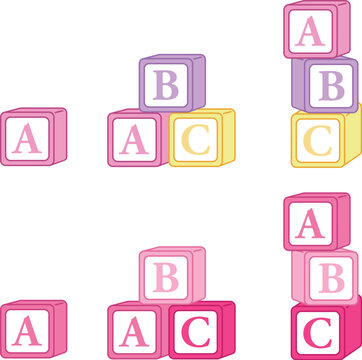 Abc Blocks Stacked Images – Browse 14,268 Stock Photos, Vectors, and ...