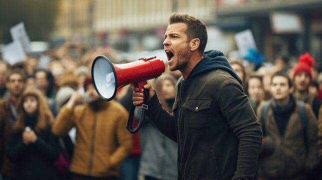 Yelling Into Megaphone Images – Browse 158,806 Stock Photos, Vectors ...