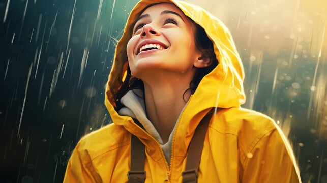 "Yellow Raincoat" Images – Browse 2,628 Stock Photos, Vectors, and ...