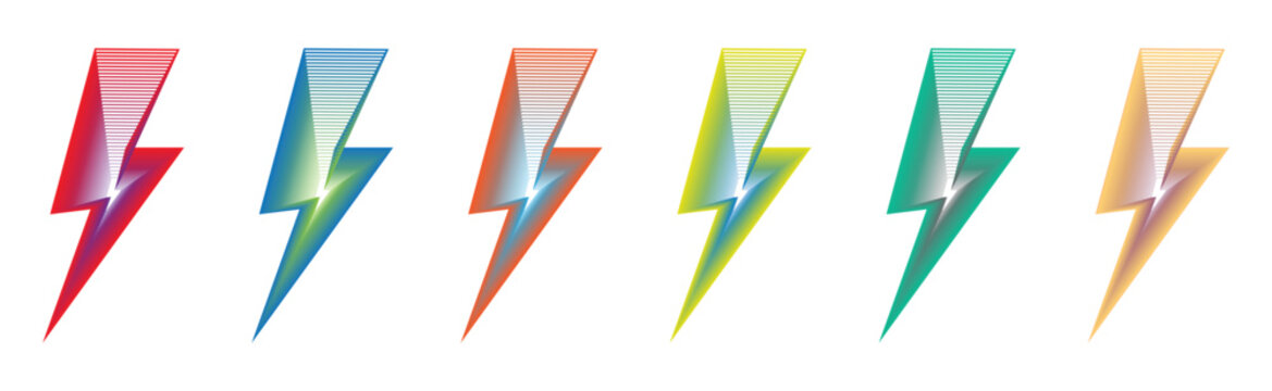 Lightning Bolt Icons Images – Browse 210,113 Stock Photos, Vectors, and ...