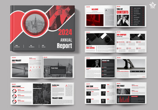 Annual Report Landscape Templates – Browse 194 Stock Photos, Vectors ...