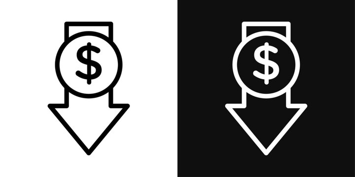 Reduce Cost Line Icon Images – Browse 2,682 Stock Photos, Vectors, and ...