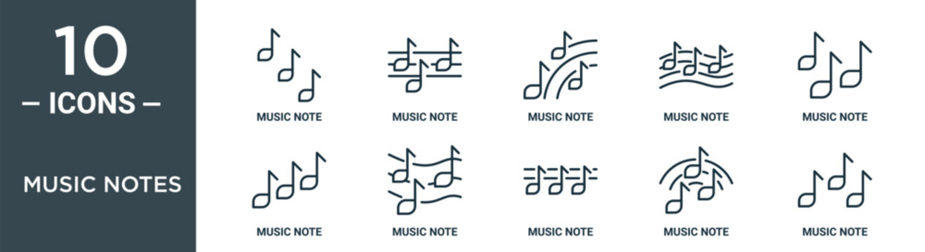 Music Notes Outline Images – Browse 173,187 Stock Photos, Vectors, and ...