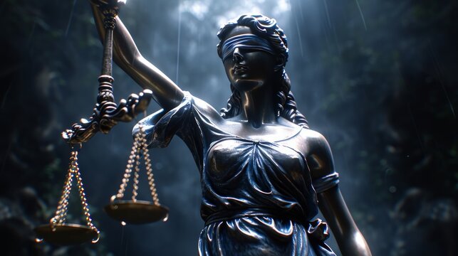 Scales Of Justice Woman