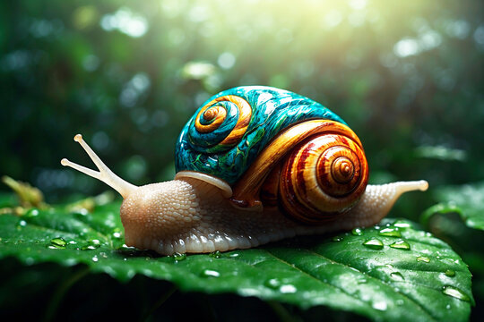 "Beautiful Snail" Images – Browse 227 Stock Photos, Vectors, and Video ...