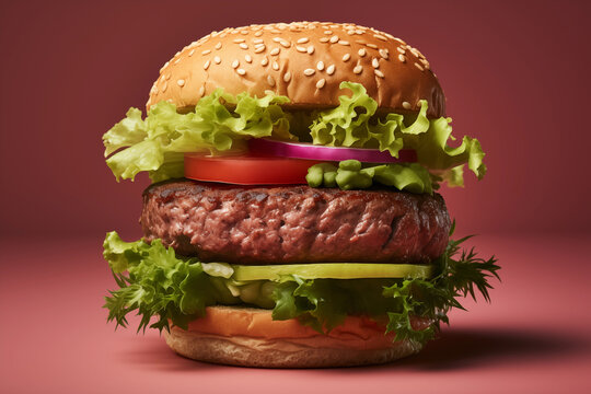 Red Burger Images – Browse 134,884 Stock Photos, Vectors, and Video ...