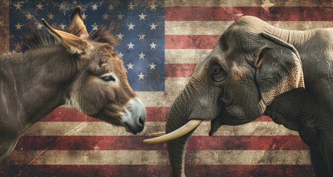 Elephant Donkey Political Images – Browse 1,594 Stock Photos, Vectors ...