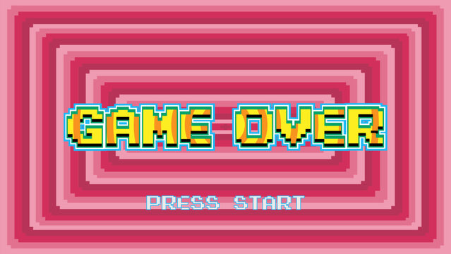 Imágenes de "Game Over: descubre bancos de fotos, ilustraciones ...