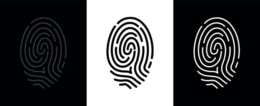 "Fingerprint Icon" Images – Browse 248 Stock Photos, Vectors, and Video | Adobe Stock