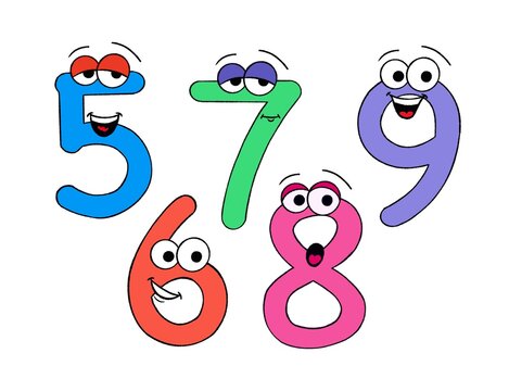 "Cartoon Numbers" Images – Browse 213 Stock Photos, Vectors, and Video ...