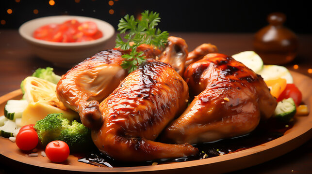 "Cooked Chicken" Images – Browse 2,626 Stock Photos, Vectors, and Video ...