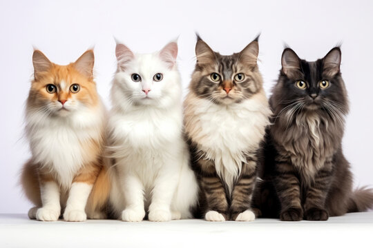 "Group Of Cats" Images – Browse 777 Stock Photos, Vectors, and Video ...