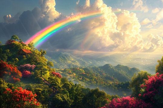 Rainbow After Storm Images – Browse 3,815 Stock Photos, Vectors, and ...