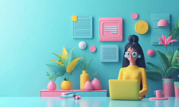 Happy Employee Cartoon Images – Browse 101,904 Stock Photos, Vectors ...