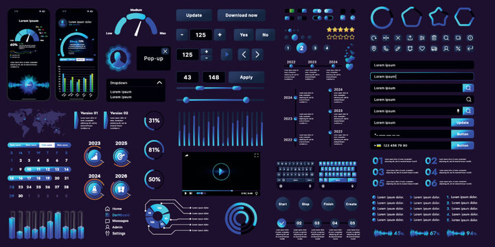 Ui Kit Icons Images – Browse 54,095 Stock Photos, Vectors, and Video ...