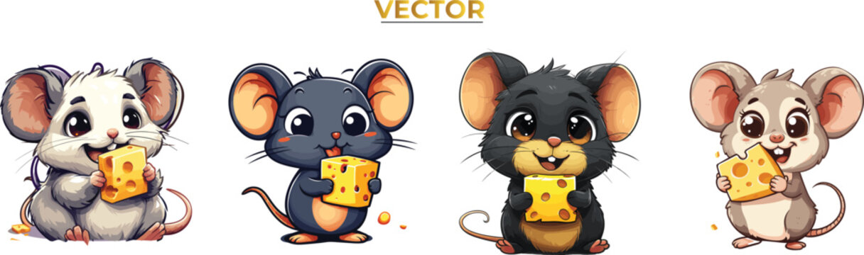 Cartoon Rat Eating Images – Browse 6,225 Stock Photos, Vectors, and ...