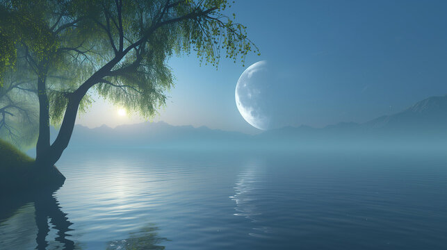 "Moon Over Water" Images – Browse 205 Stock Photos, Vectors, and Video ...