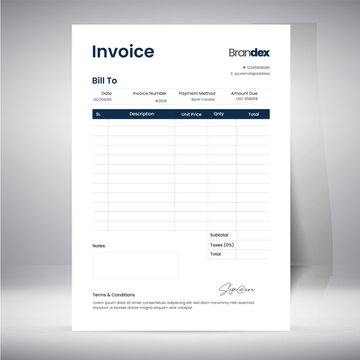 Invoice Psd Images – Browse 952 Stock Photos, Vectors, and Video ...