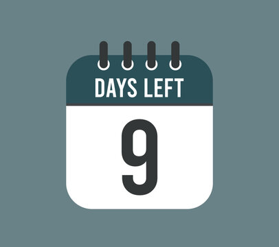 "9 Days Left" Images – Browse 100 Stock Photos, Vectors, and Video ...