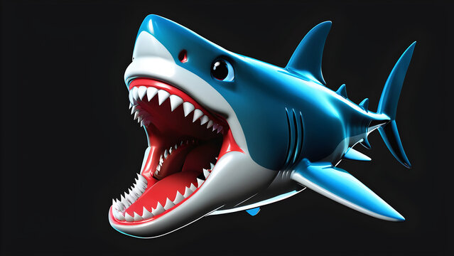 "Shark Cartoon" Images – Browse 415 Stock Photos, Vectors, and Video ...