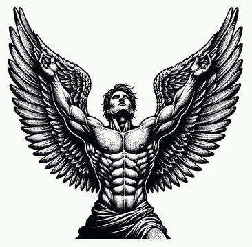 "Winged Man" Images – Browse 157 Stock Photos, Vectors, and Video ...