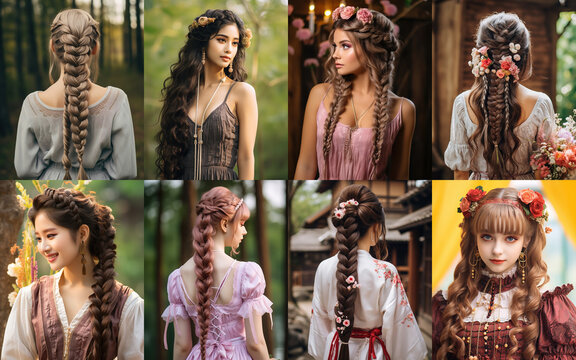 "Braid Hair"-Bilder: Stock-Fotos & -Videos. | Adobe Stock