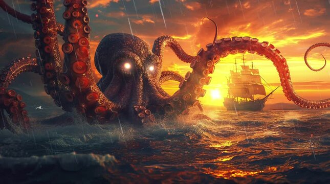 "Giant Octopus" Images – Browse 1,957 Stock Photos, Vectors, and Video ...