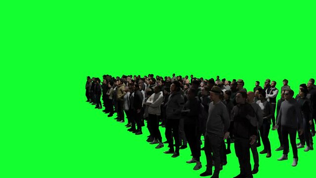 Crowd Green Screen Images – Browse 4,253 Stock Photos, Vectors, and ...