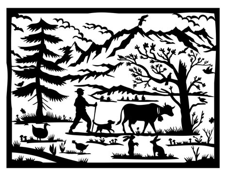 Scherenschnitte Images – Browse 145 Stock Photos, Vectors, and Video ...