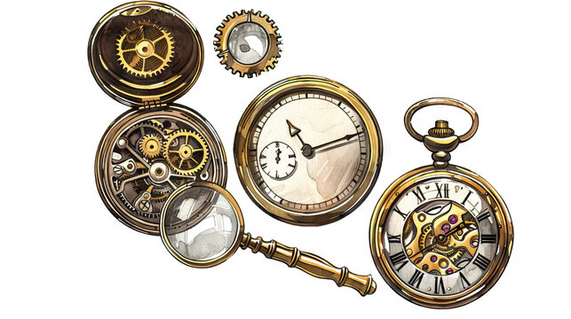 Pocket Watch Logo Images – Browse 1,715 Stock Photos, Vectors, and ...