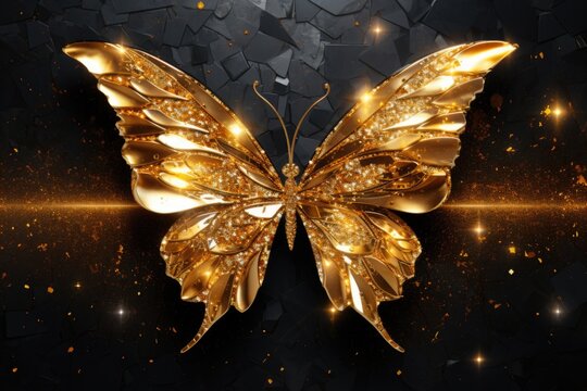 "Gold Butterfly" Images – Browse 239 Stock Photos, Vectors, and Video ...