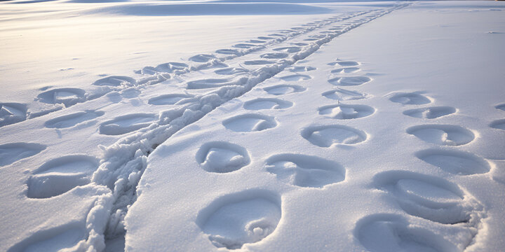 "Footprints In Snow" Images – Browse 504 Stock Photos, Vectors, and ...