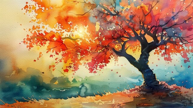 "Watercolor Tree" Images – Browse 1,168 Stock Photos, Vectors, and ...