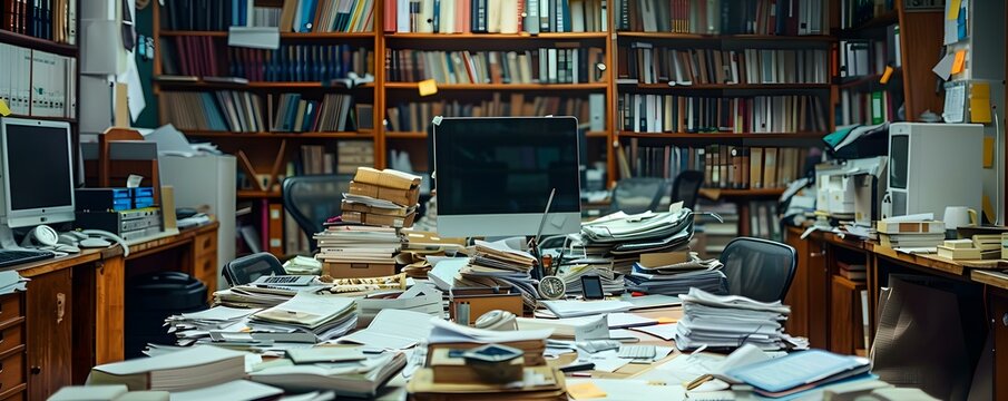 Cluttered Office Images – Browse 15,505 Stock Photos, Vectors, and ...