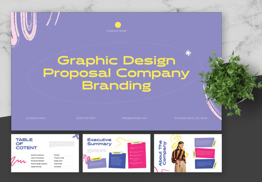 Proposal Design Template Images – Browse 45,988 Stock Photos, Vectors ...