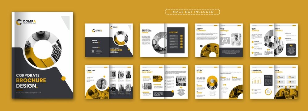 4 Panel Brochure Template Images – Browse 594 Stock Photos, Vectors ...