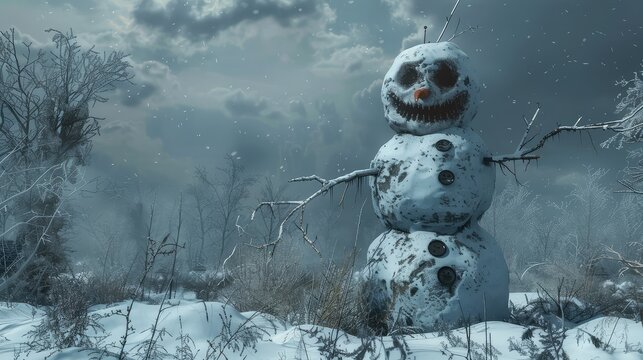Evil Snowman Images – Browse 831 Stock Photos, Vectors, and Video ...