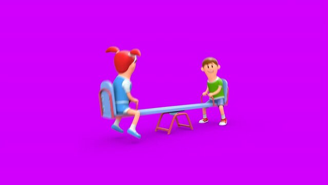 Animated Seesaw