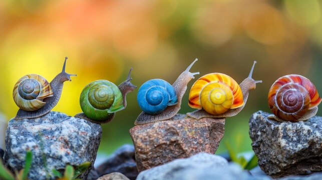 Colorful Snails Images – Browse 46,662 Stock Photos, Vectors, and Video | Adobe Stock