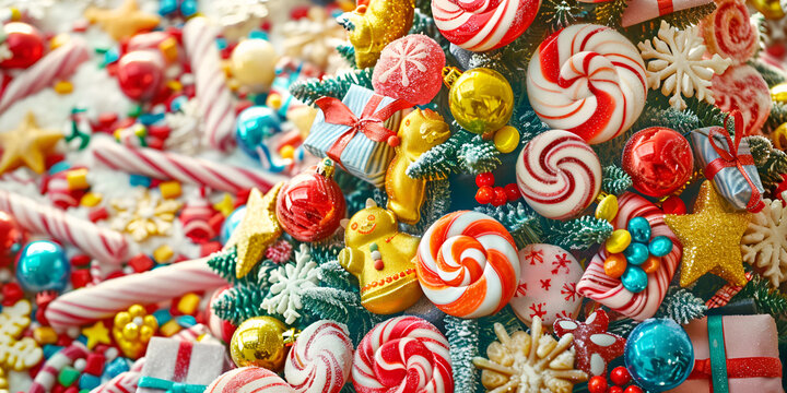 Christmas Candy Background-Bilder: Stock-Fotos & -Videos. | Adobe Stock