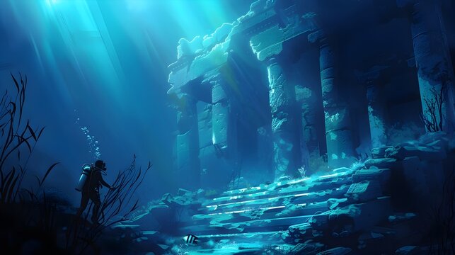 "Underwater Temple" Images – Browse 156 Stock Photos, Vectors, and ...