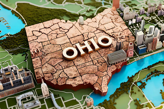 "Ohio Map" Images – Browse 540 Stock Photos, Vectors, and Video | Adobe ...