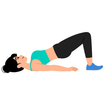 Glute Bridge Images – Browse 1,130 Stock Photos, Vectors, and Video ...